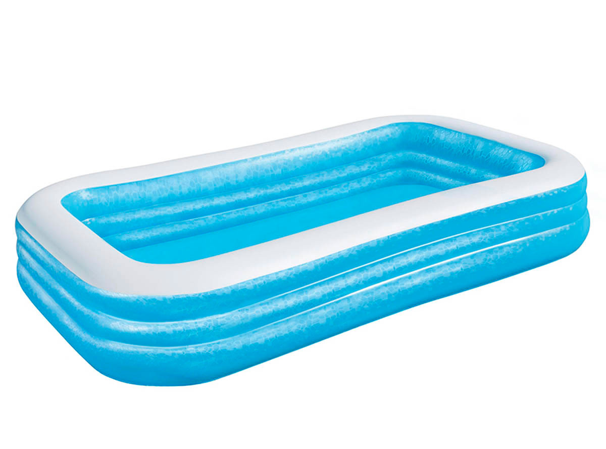 PISCINA INFLABLE BESTWAY 54009 RECTANGULAR 3.05 M X 1.83 M X 56 CM