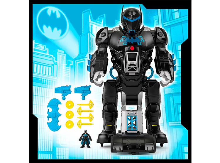 Ripley - FIGURA DE ACCION IMAGINEXT HBV67 DC SUPER FRIENDS BATBOT BAT-TECH